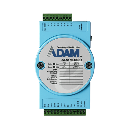 16-Ch Isolated DI/O w/Counter Module ADAM-6051-D |研华 IoTMart